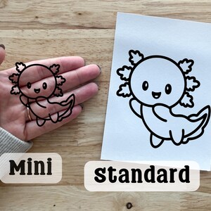 Axolotl Suncatcher Craft Kit for Kids, Ocean Party Activity, Axolotl ...