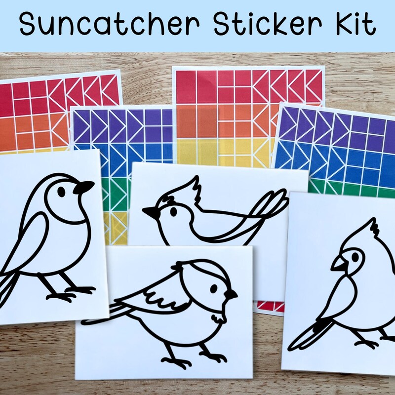 Bird Suncatcher - Etsy