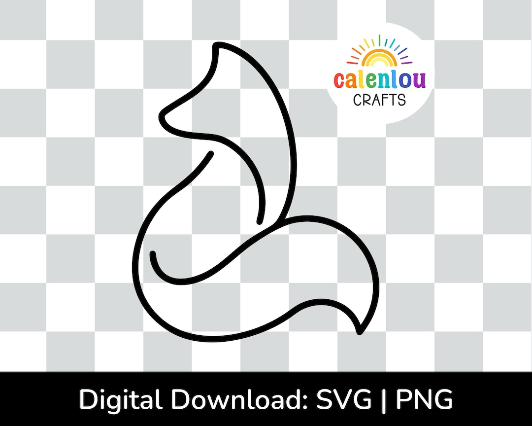 Renard contour SVG coupe fichier, forêt animaux PNG Clipart ...