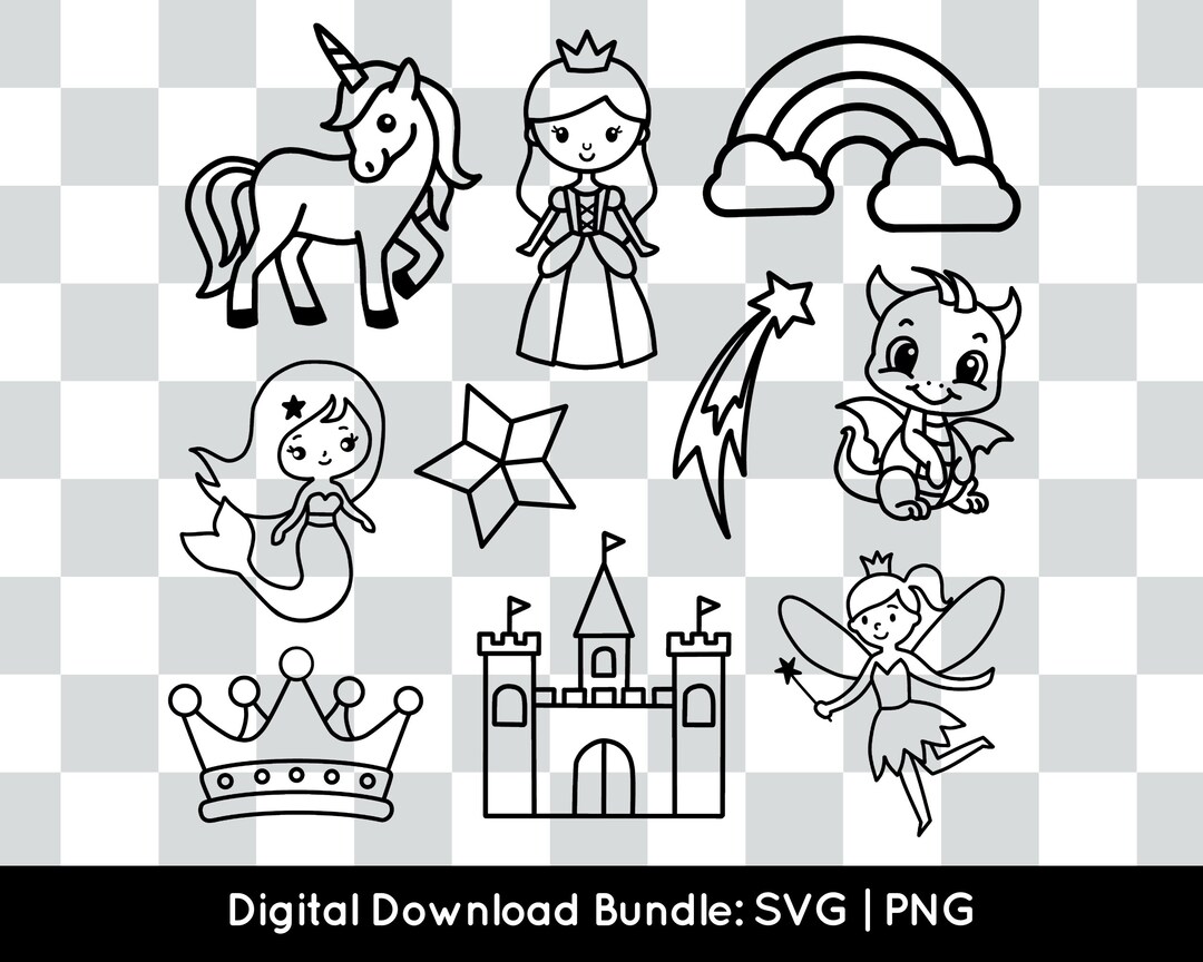 Magical Bundle PNG SVG, Commercial Use, Svg Cut File for Cricut or ...