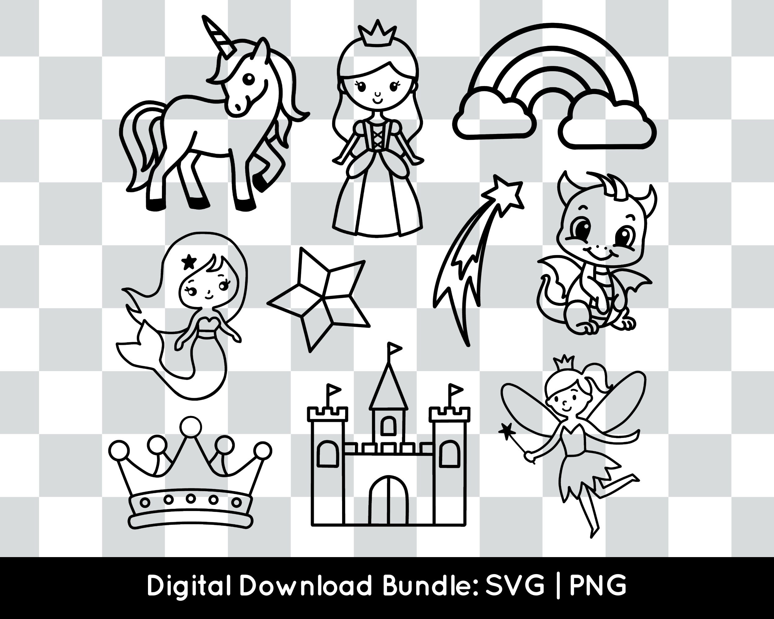 Magical Bundle PNG SVG, Commercial Use, Svg Cut File for Cricut or ...