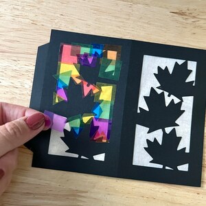 Fall Lantern Craft Kit for Kids, Luminaries Fall Decor, Sticker Crafts ...