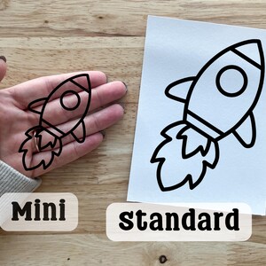 Outer Space Valentines Day Cards, Rocket Craft Kits for Kids, Valentine ...