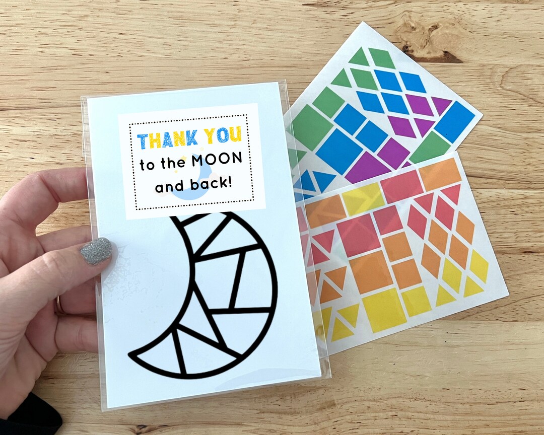 Moon Party Favors Outer Space Birthday Party Activities Over - Etsy