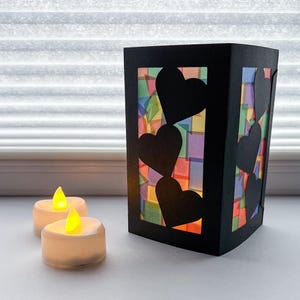 Heart Lantern Craft Kits for Girls, Valentines Day Gifts for Kids ...