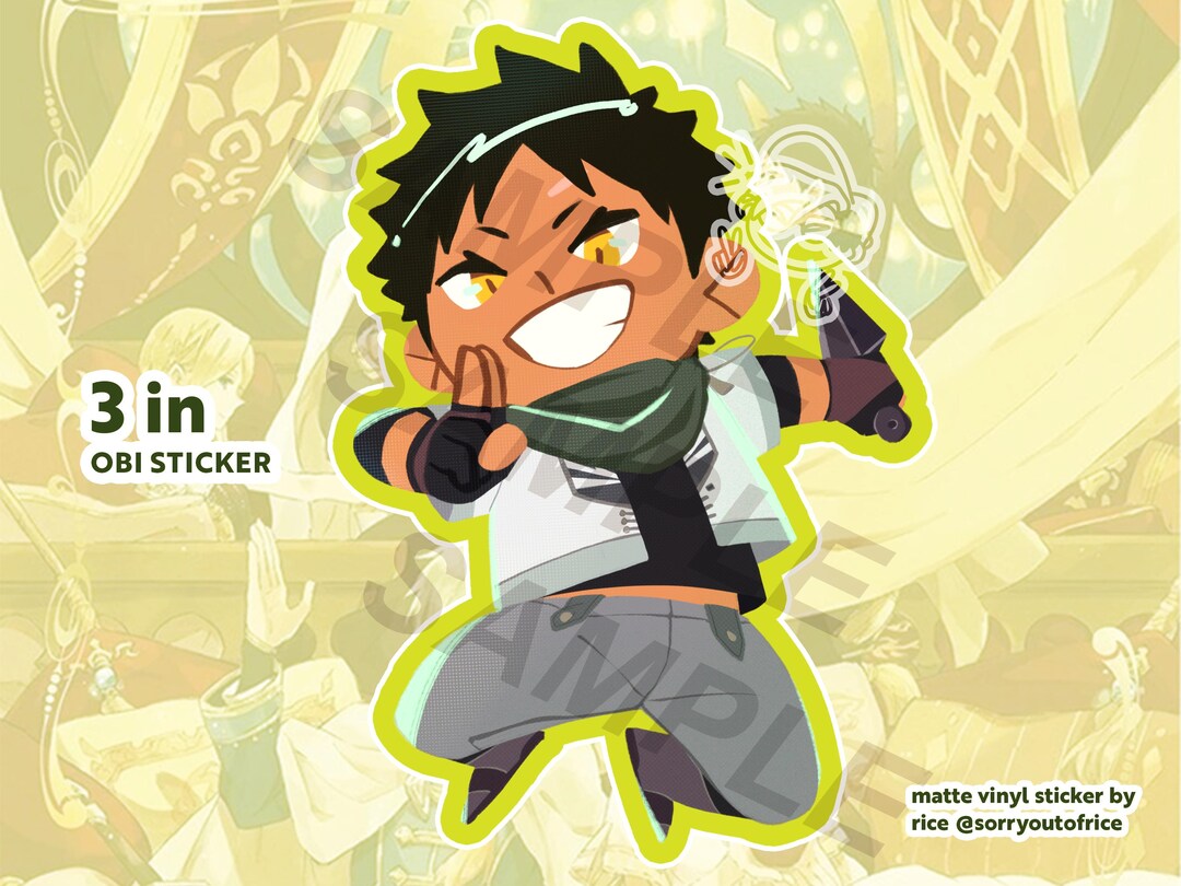 Obi Sticker // Akagami No Shirayukihime - Etsy