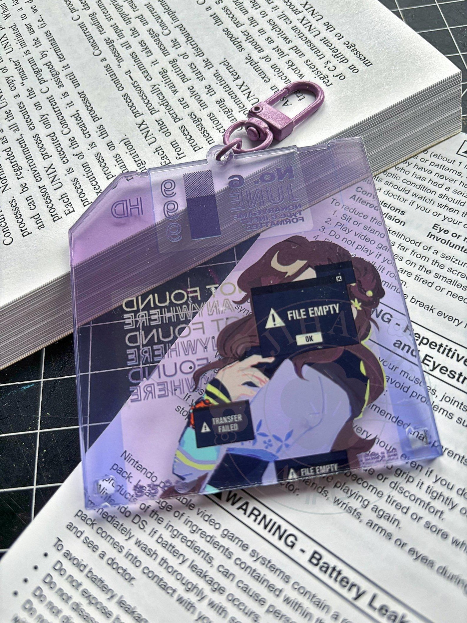 999 Charms // Zero Escape Floppy Disk Keychains - Etsy