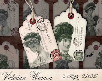 Vintage Victorian Women Digital Download Printable Victorian - Etsy