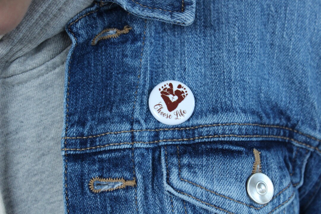 Choose Life Pin, Prolife Pin, Pro-life Button, Choose Life, Bible ...