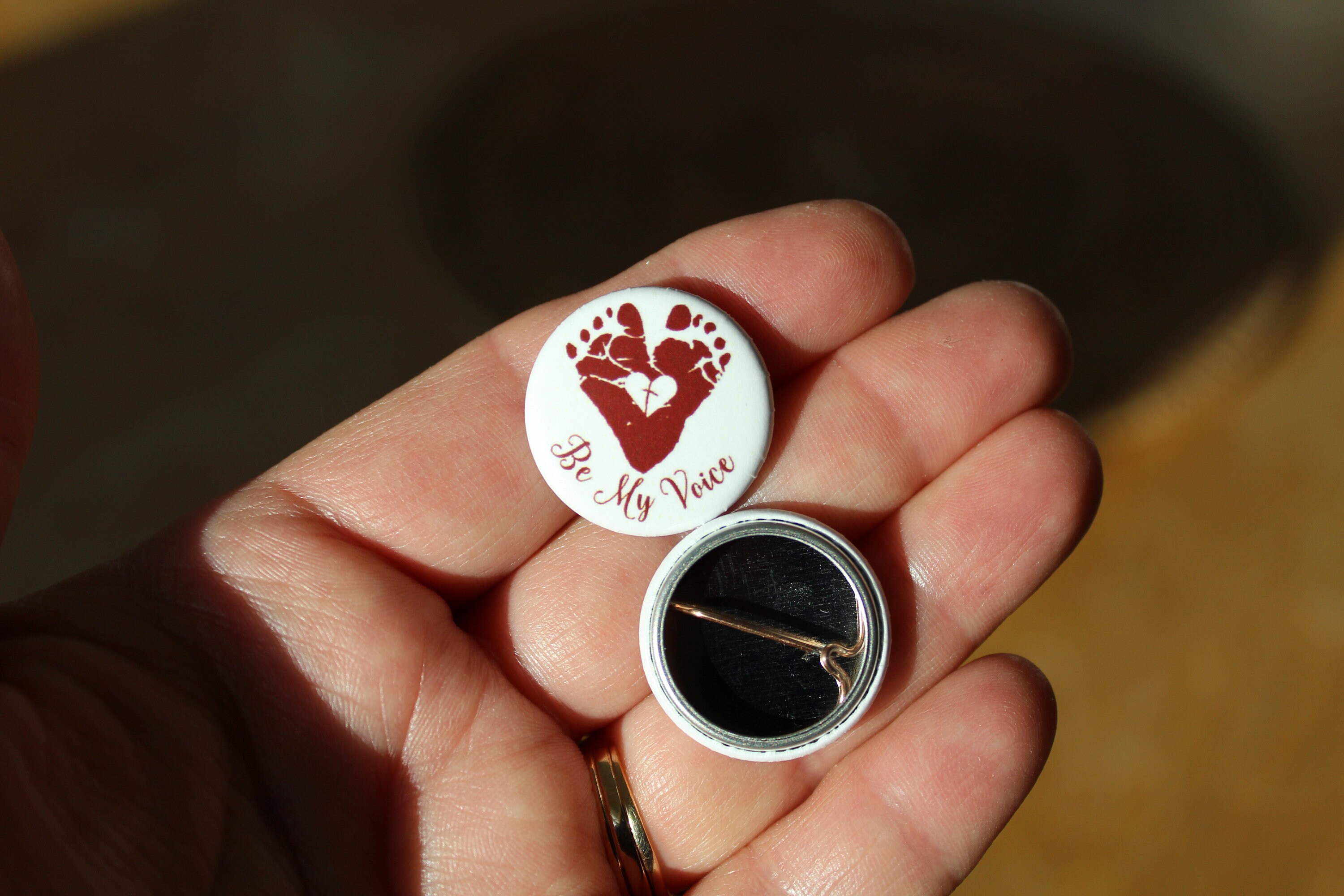 Be My Voice Pin, Pro-life Button, Prolife Button, Be My Voice, Speak ...