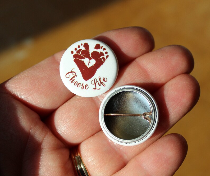 Choose Life Pin, Prolife Pin, Pro-life Button, Choose Life, Bible ...