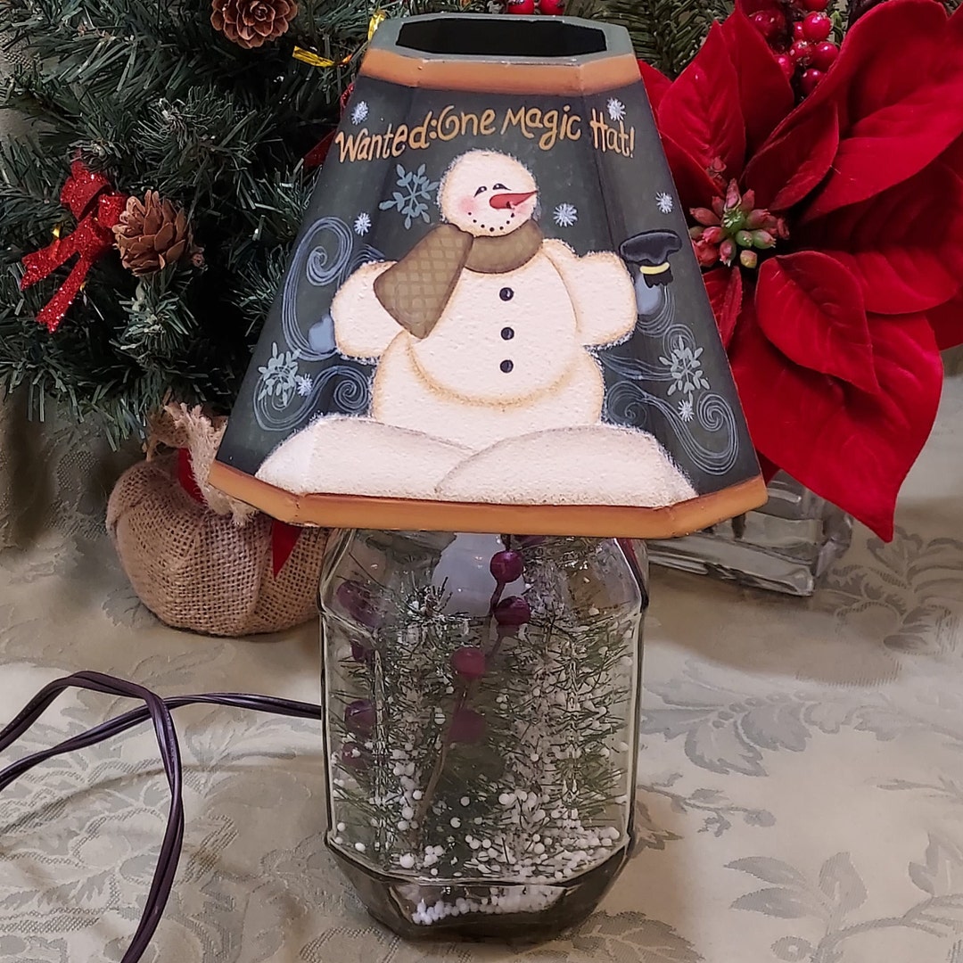 Christmas Nightlight Snowman Theme Wanted One Magic Hat Crazy Mountain ...