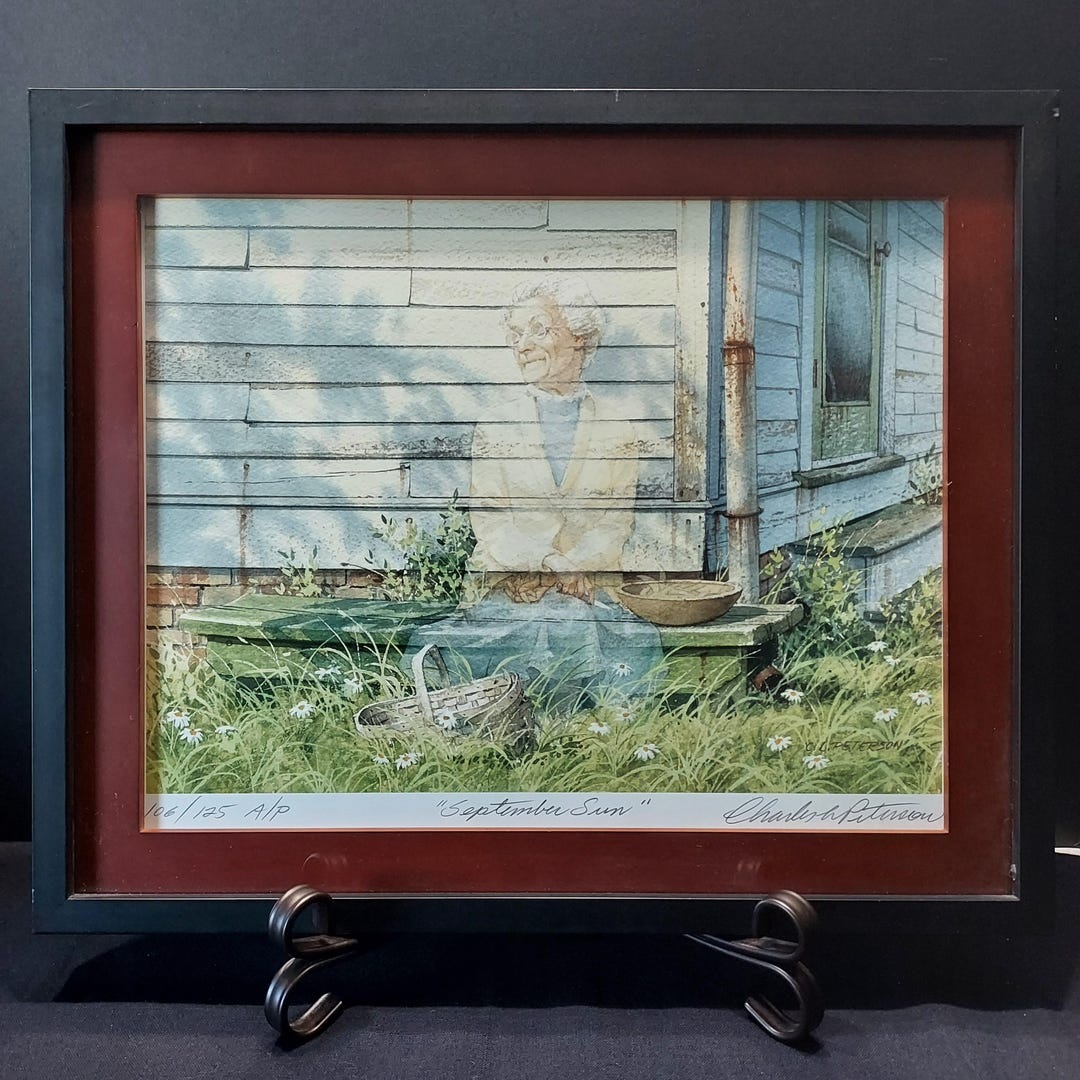 September Sun Lithograph by Charles L Peterson Signed Artist's Proof - Etsy