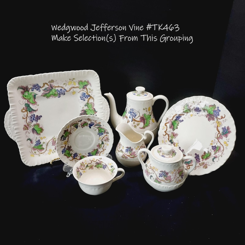 Wedgwood Fine China Sets - Etsy