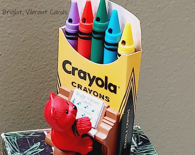 Hallmark Crayola Crayon Bright Vibrant Carols Piano Ornaments Choose ...