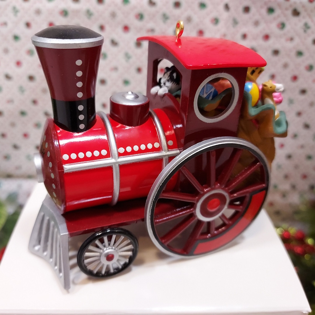 Hallmark Toyland Express Christmas Train Keepsake Ornament - Etsy