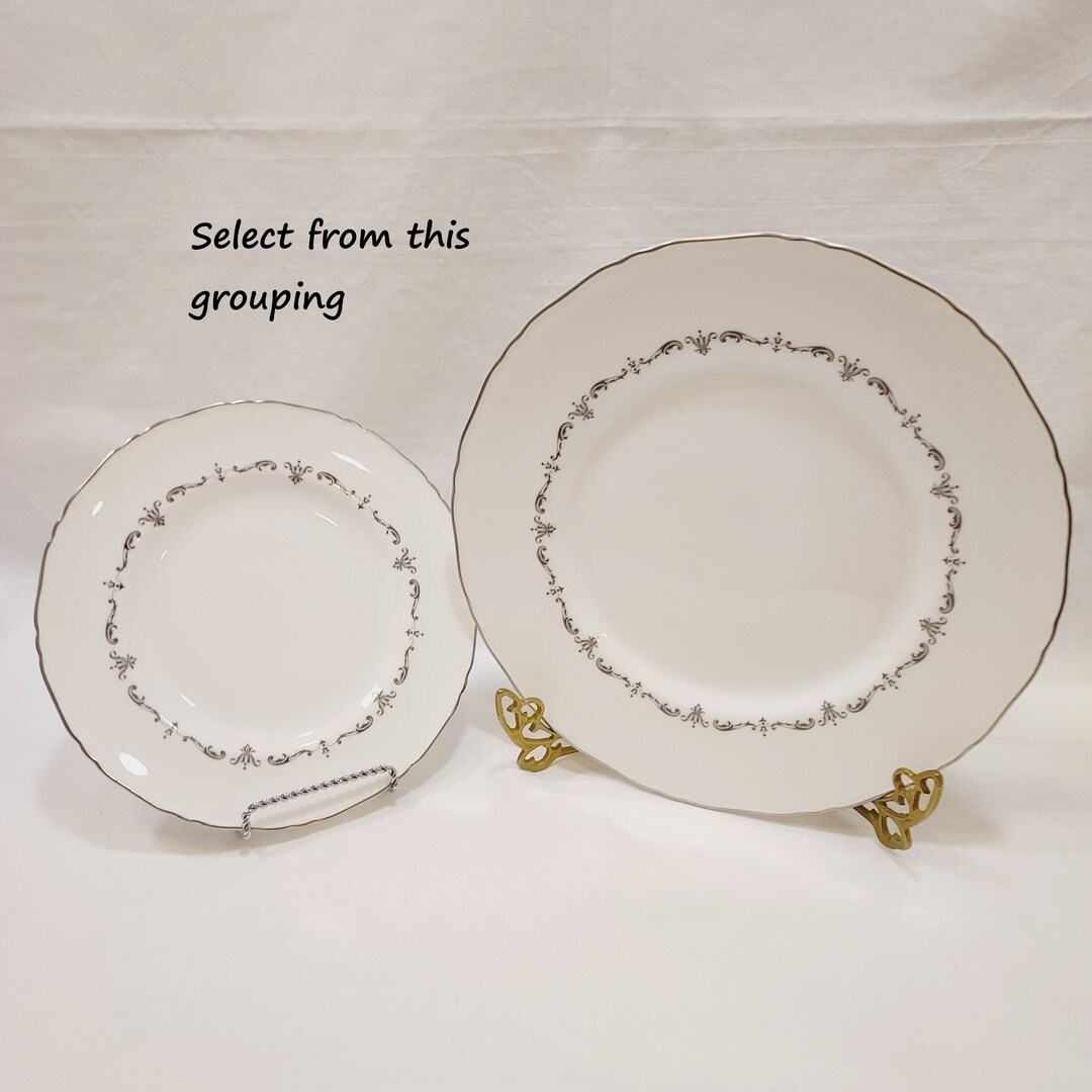 Royal Worcester Silver Chantilly Plates Choose Piece(s) From Options - Etsy