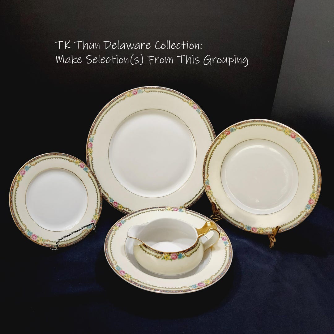 TK Thun Delaware Collection Dinnerware Bohemia - Etsy