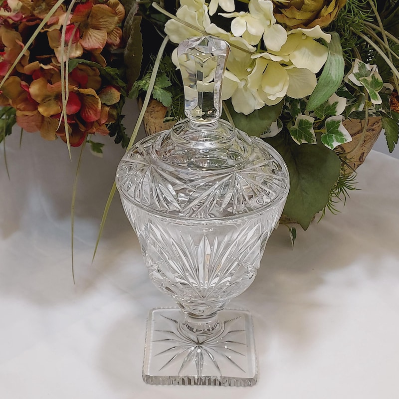 Crystal Candy Dish - Etsy