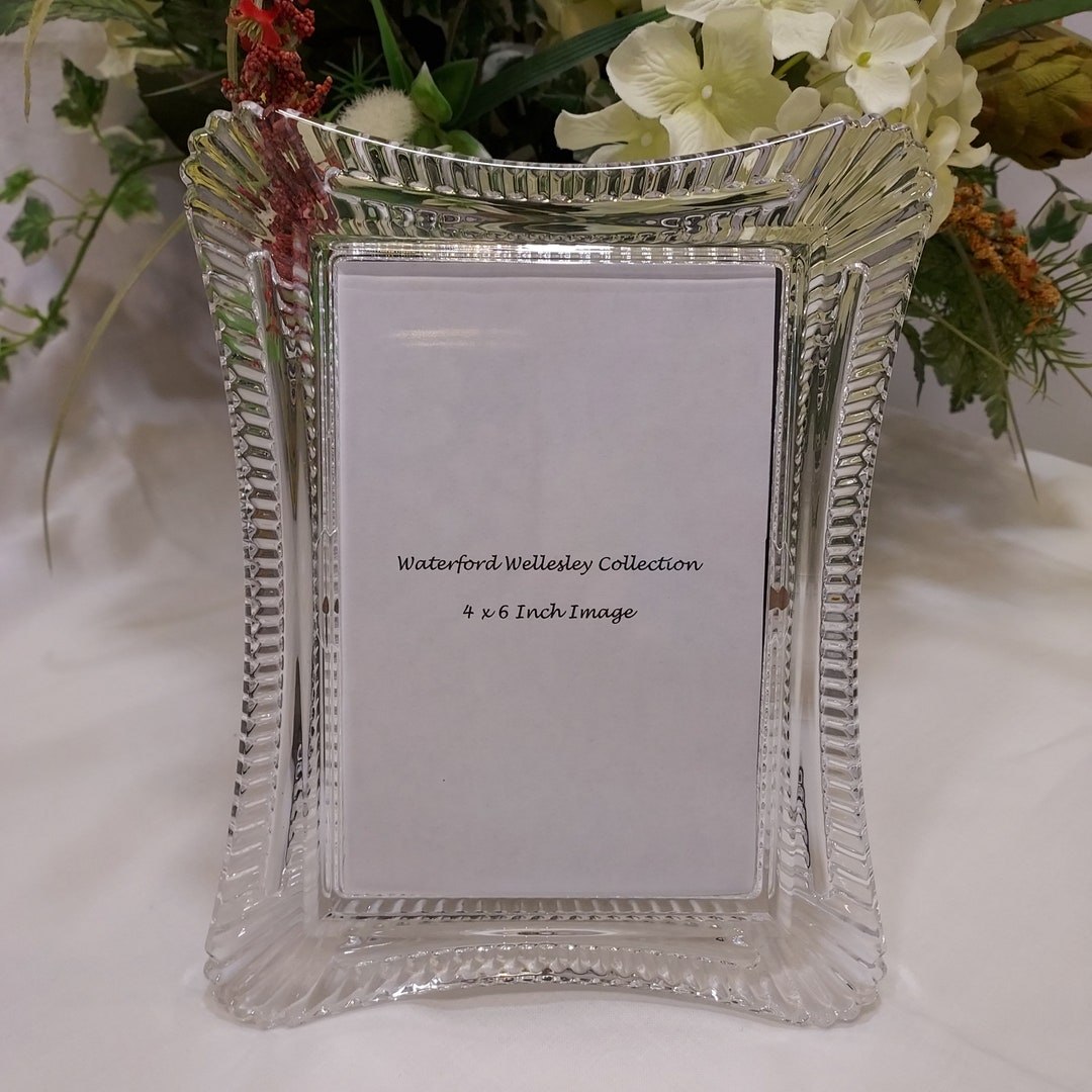 Waterford Crystal Picture Frame Wellesley Collection 4 X 6 Inch Image ...