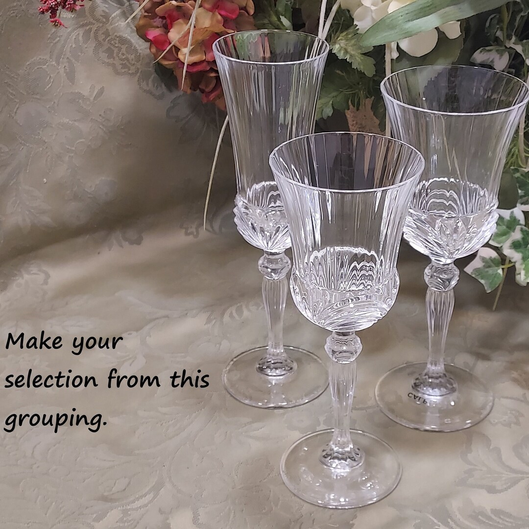 Royal Crystal Rock Aurea Stemware by Calp Choose From Options - Etsy
