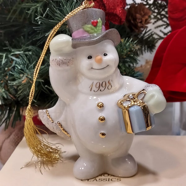 Lenox Annual Snowman - Etsy