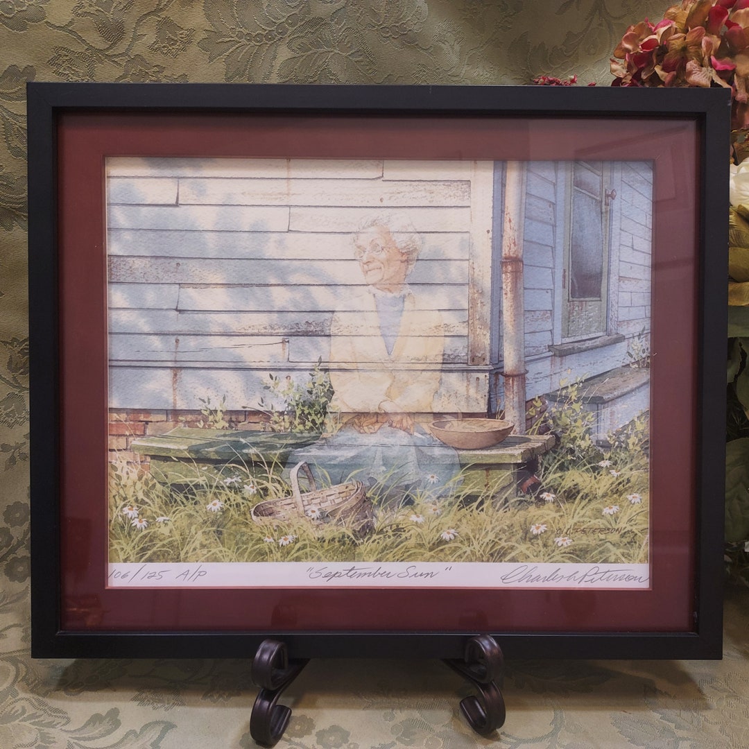 September Sun Lithograph by Charles L Peterson Signed Artist's Proof - Etsy