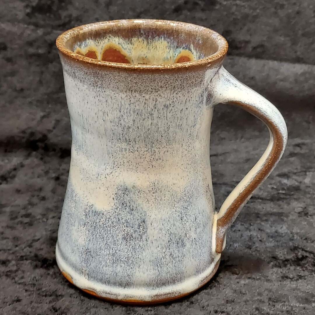 Handmade Pottery Mug Drip Glaze 16 Oz - Etsy
