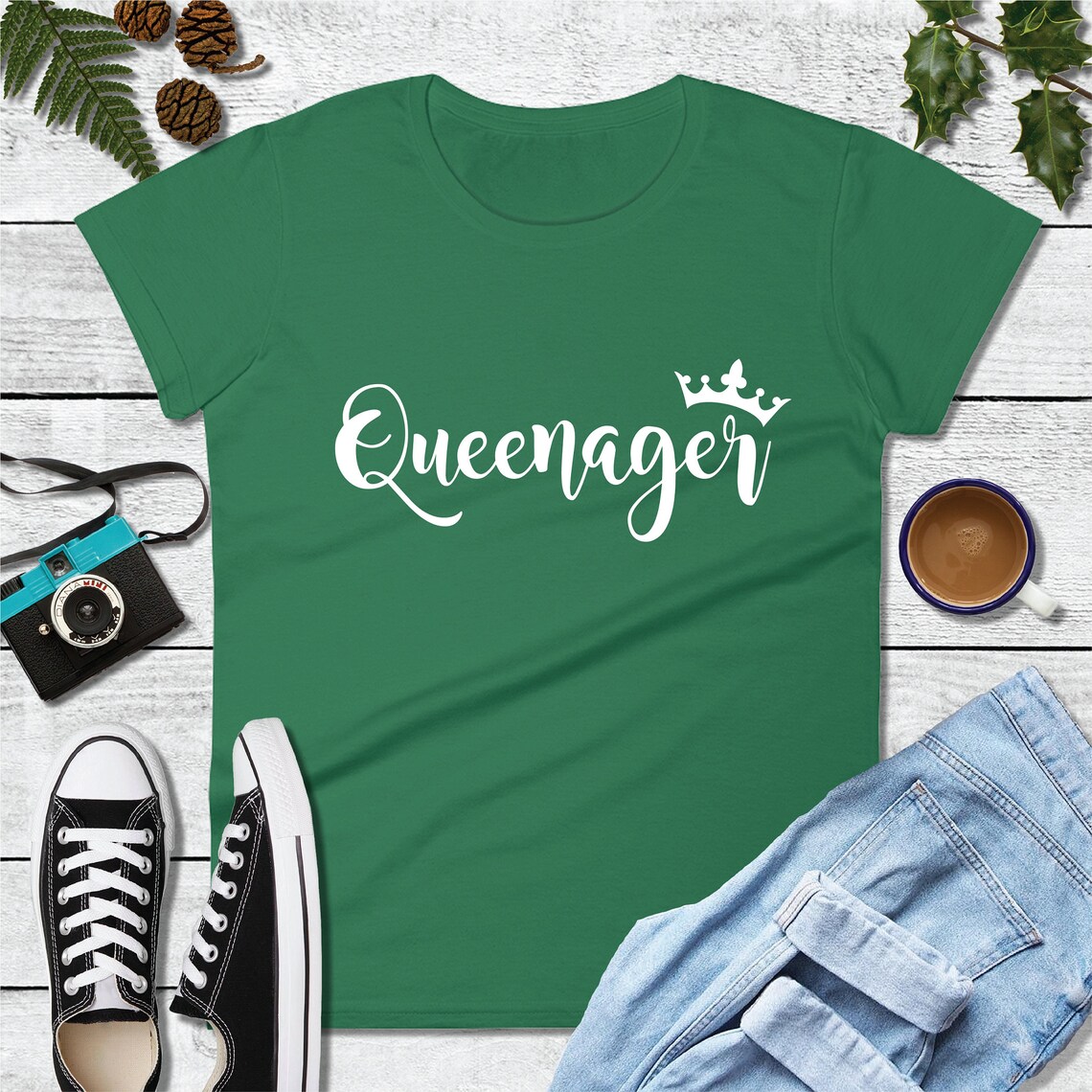 Queenager - Not Your Average Mom's Tee - I'm Not Old - BFF Tee - Etsy