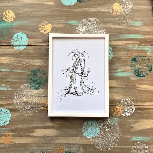 Zentangle Alphabet - Etsy