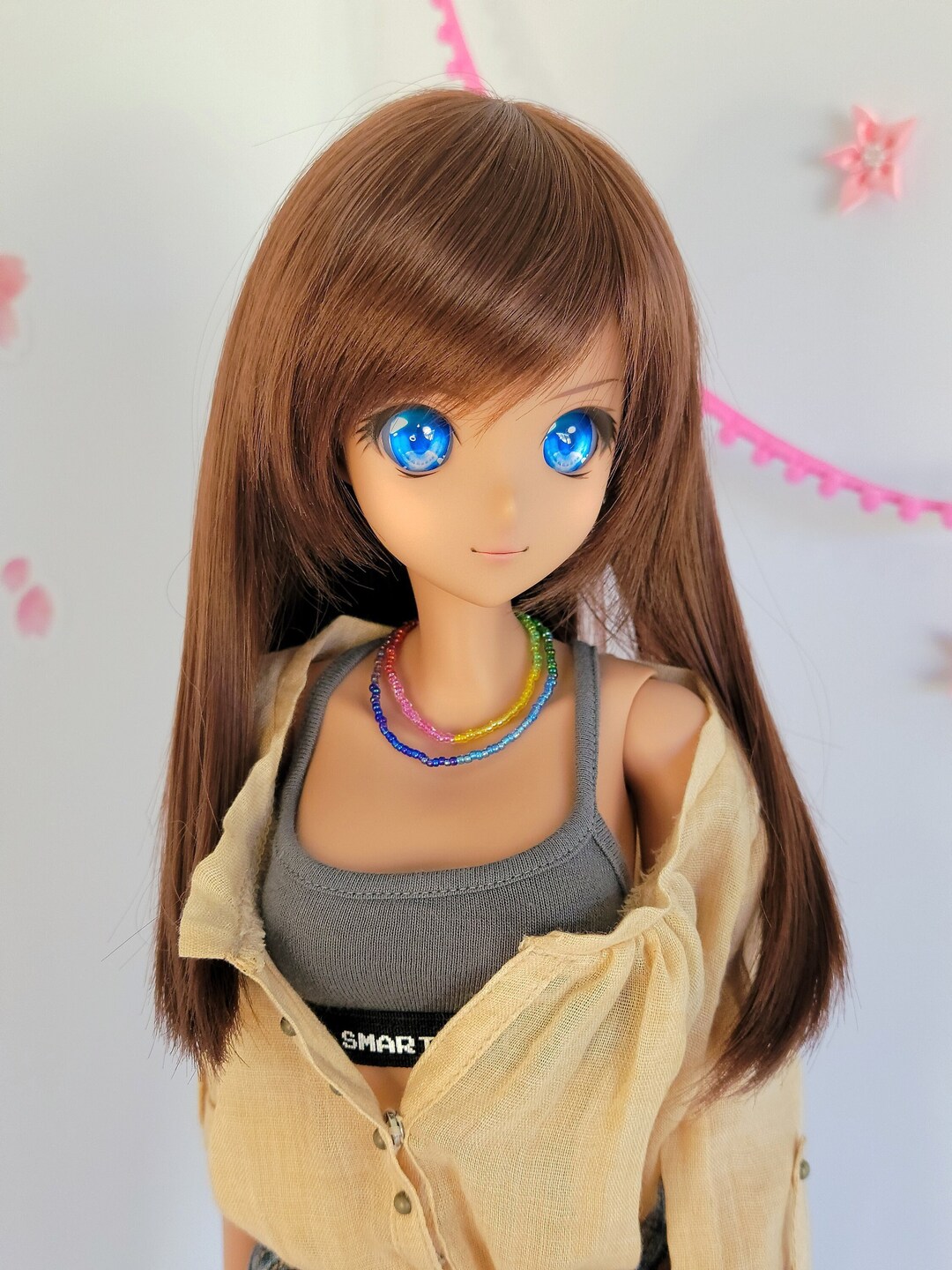 Rainbow Cascade Necklace for Smart Doll & Dollfie Dream - Etsy