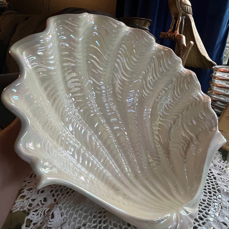 Pottery Shell Bowl - Etsy