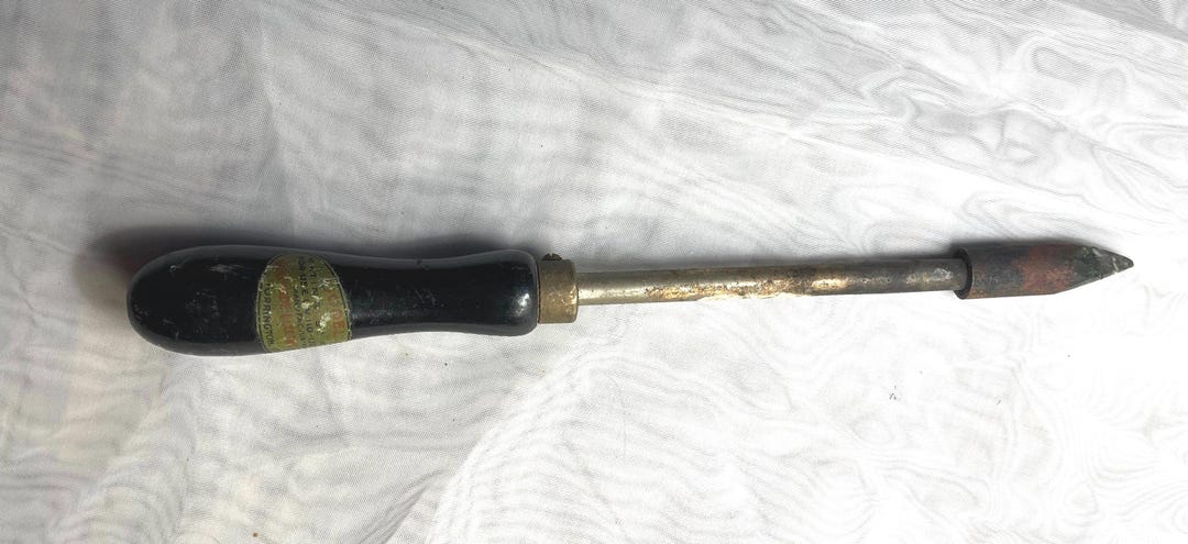 Antique Electric Soldering Iron - Etsy