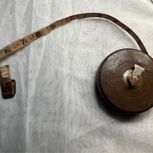Antique Cloth Tape Measure - Etsy