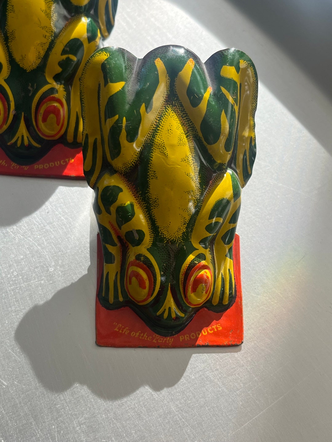 Tin Litho Frog Clickers - Etsy