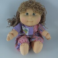 Vintage Wee Wild Things Suzie Cutie Doll - Tiny Neon Retro Doll W/ Blue ...