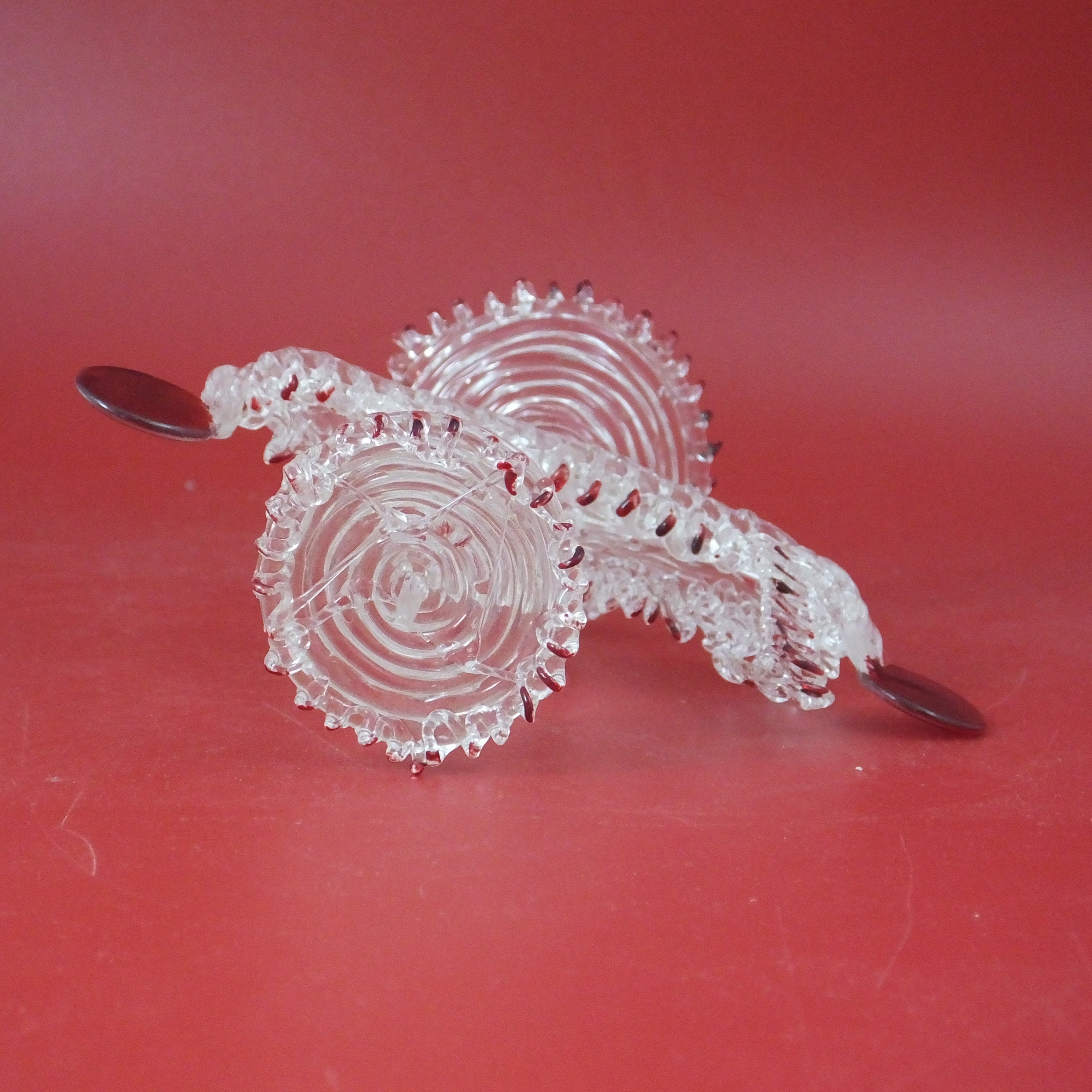 Hand Blown Gondola Glass Cake Topper - Etsy