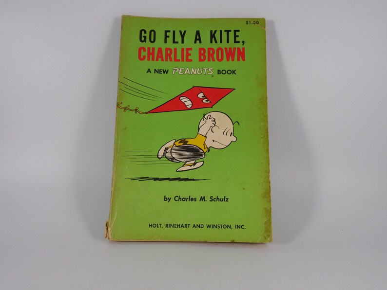 GO FLY a KITE Charlie Brown - Etsy