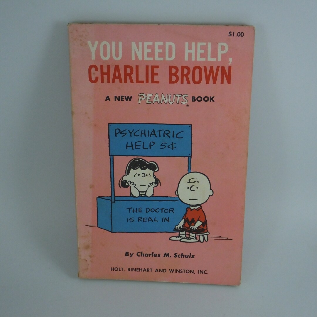 YOU NEED HELP Charlie Brown - Etsy