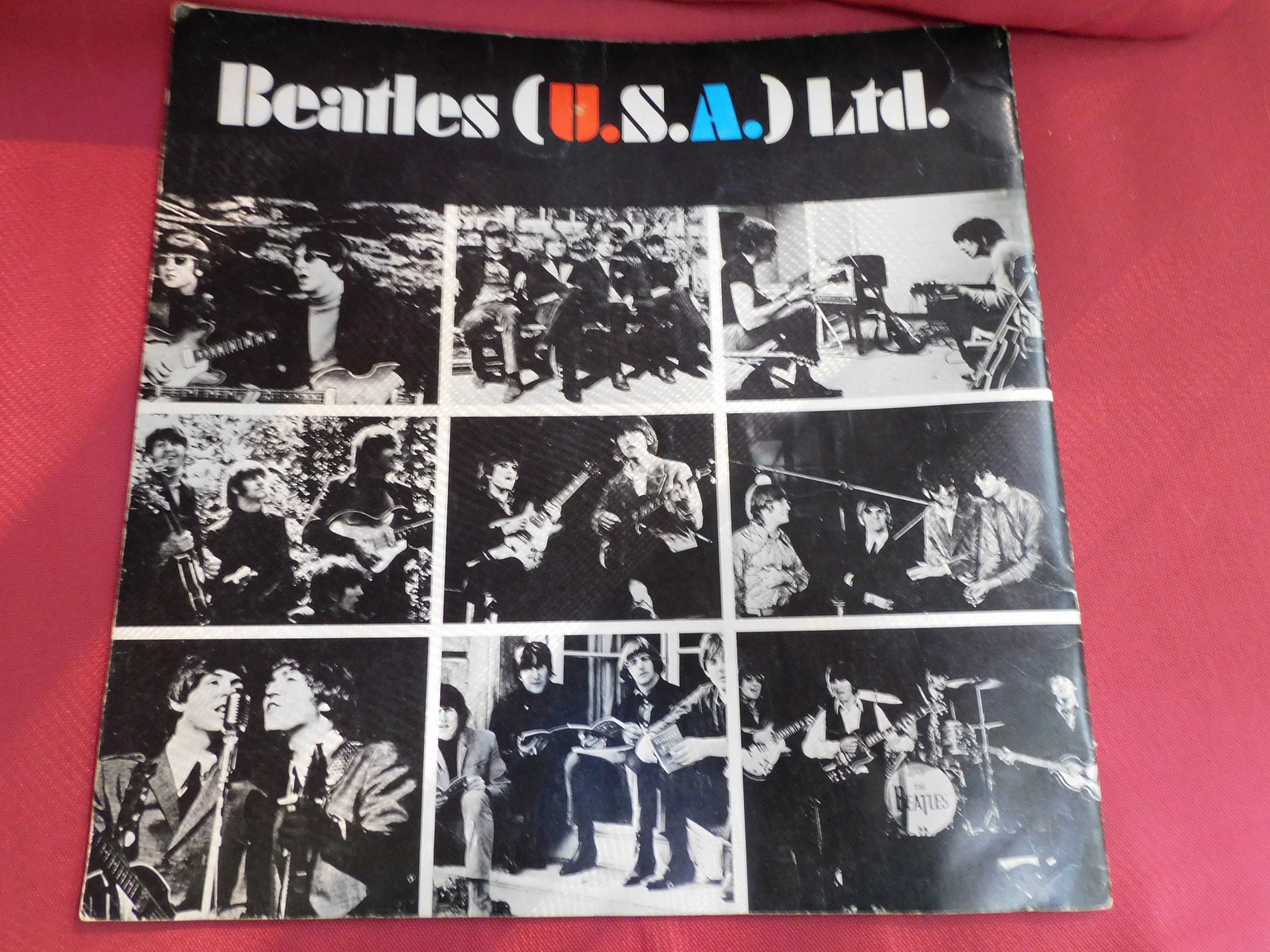BEATLEMANIA CONCERT PROGRAM and Beatles Ltd U.S.A. - Etsy