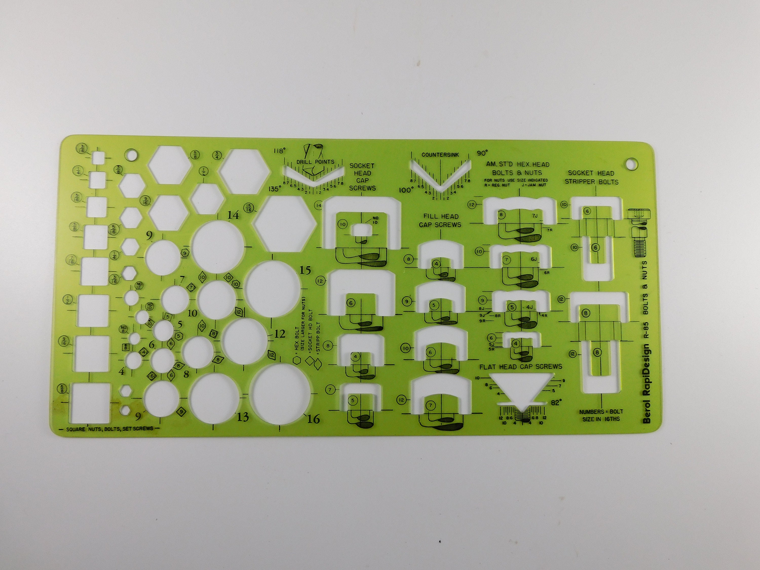 MECHANICAL DRAWING TEMPLATE - Etsy