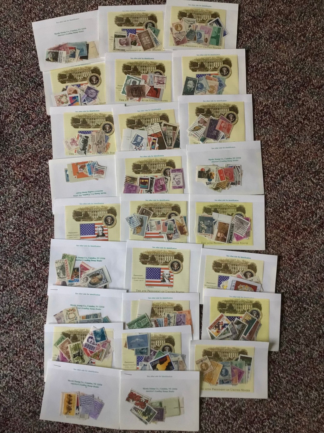 Heritage US Presidents Stamps - Etsy