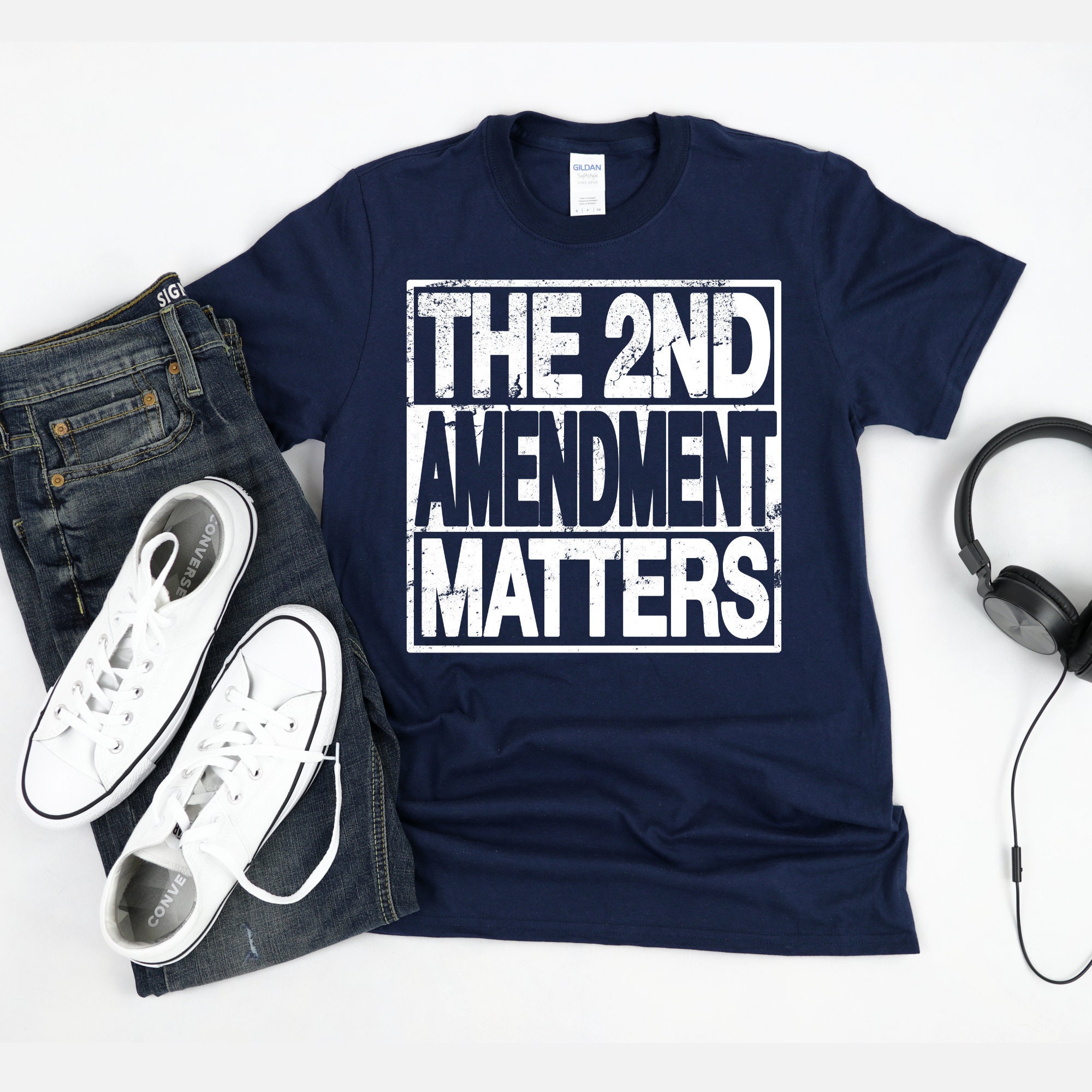 Men's Pro Gun Rights Shirt the 2nd Amendment Matters Gun Enthusiasts ...