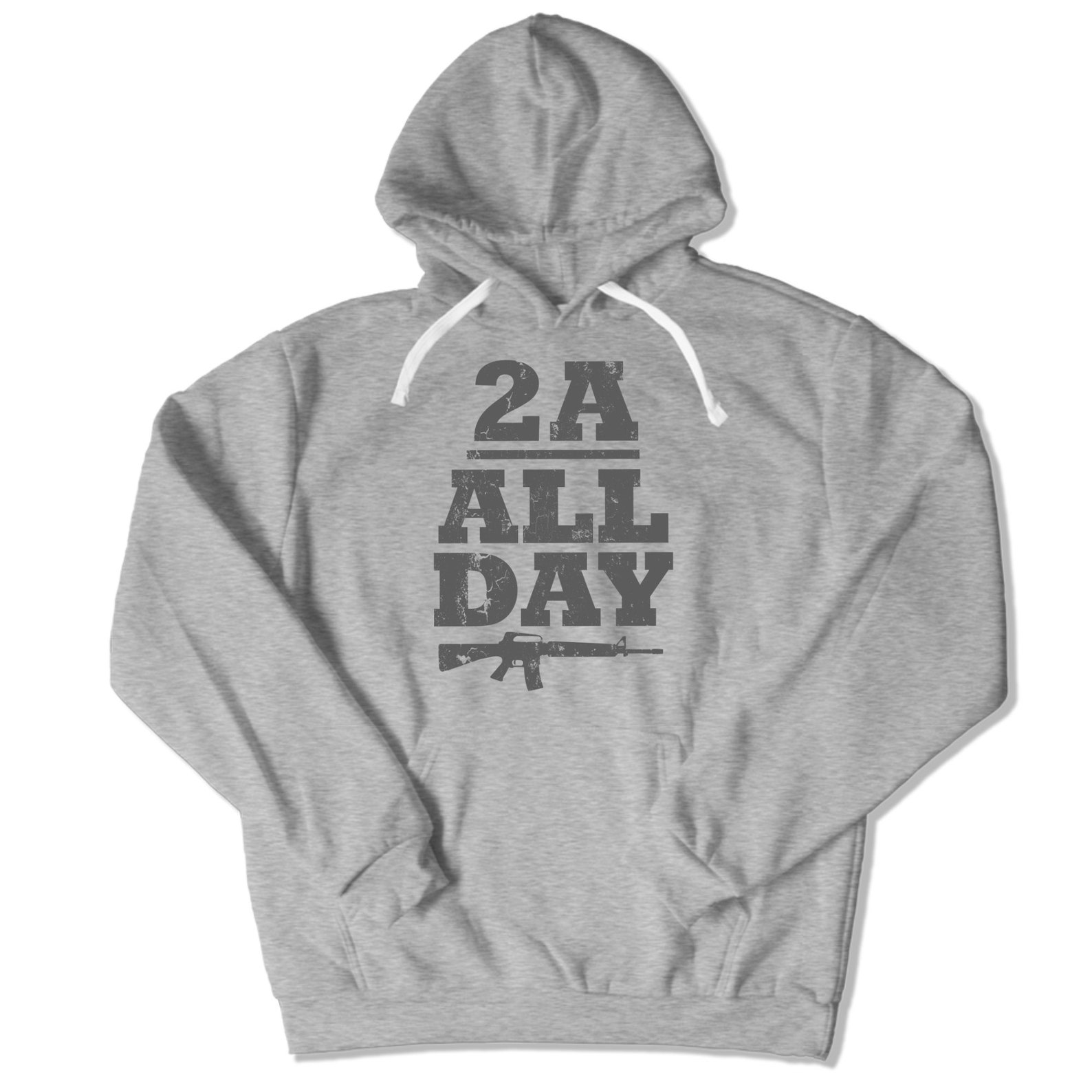 Pro Gun Hoodie For 2nd Amendment Gun Enthusiasts 2A All Day | Etsy