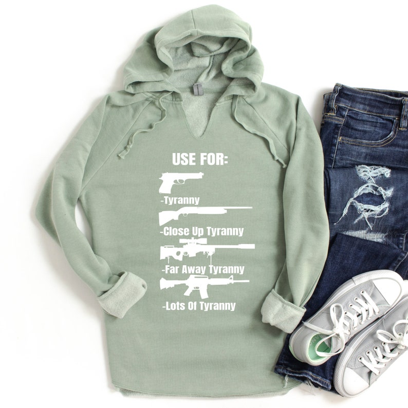 2nd Amendment Lightweight Hoodie for Women, Gun Enthusiasts, Women's ...