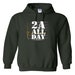 Pro Gun Hoodie for 2nd Amendment Gun Enthusiasts, 2A All Day Gun Hoodie ...