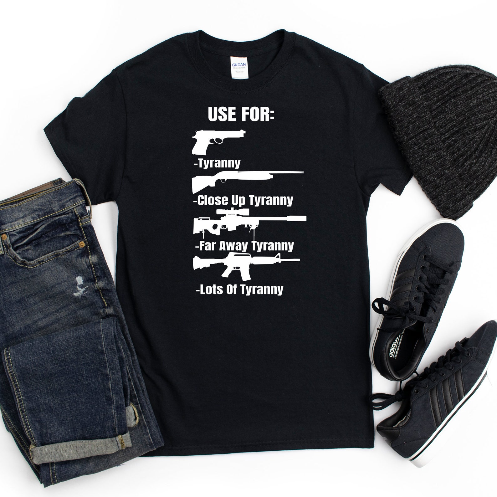 Pro Gun Shirt for 2nd Amendment Gun Enthusiasts, Patriotic 2A Gun Shirt ...