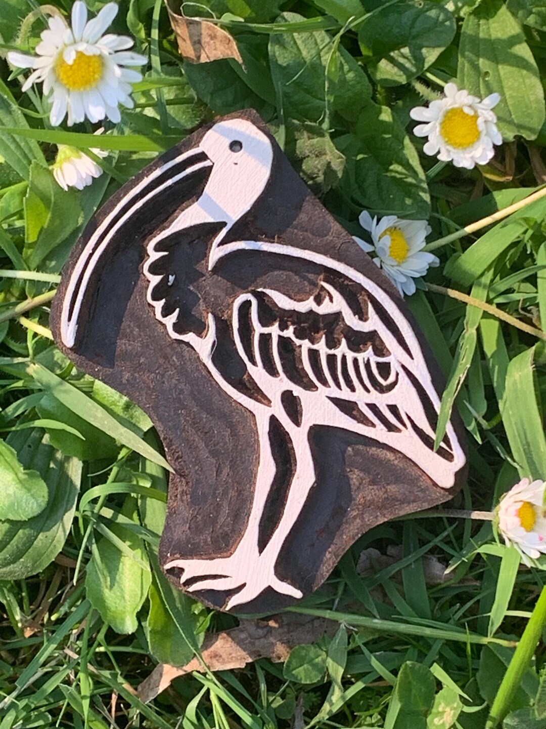 Australian Ibis ( Bin Chicken ) Printing, Pottery Block - Etsy