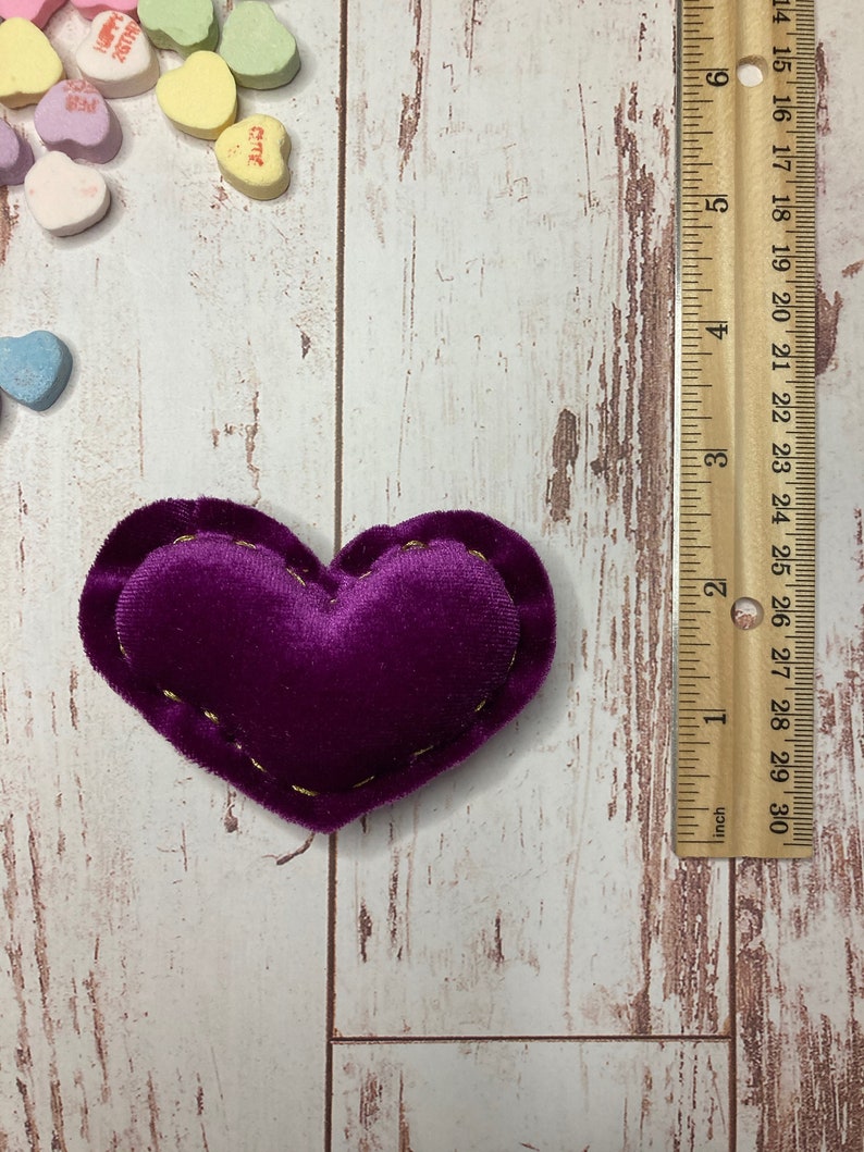 Velvet Heart Bowl Fillers Valentine Tiered Tray Decor - Etsy