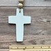 Wood Bead Cross Garland Rustic Cross Garland Farmhouse - Etsy